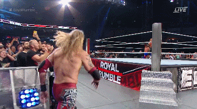 Wwe Edge Spear Gif