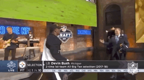 Pittsburgh Steelers Hug GIF by NFL - Find & Share on GIPHY