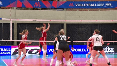 Power Hit GIF by Volleyball World - Find & Share on GIPHY