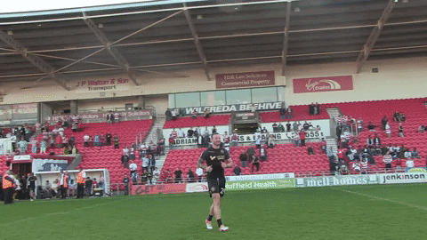 Walking Stick Latics GIF by Wigan Athletic - Find & Share on GIPHY