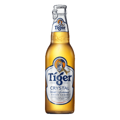 Beer Tiger Sticker by TigerBeerMY for iOS & Android | GIPHY