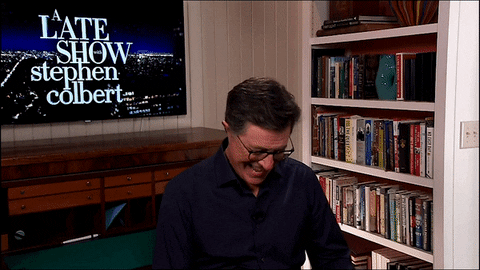 Stephen Colbert Dog GIF by The Late Show With Stephen Colbert - Find ...