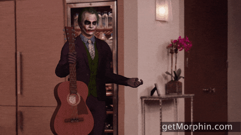 The Joker Applause GIF by Morphin - Find & Share on GIPHY