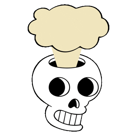 Cartoon Mind Blown Sticker by chrixmorix for iOS & Android | GIPHY