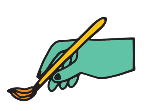 Art Artist Sticker by Hagsville for iOS & Android | GIPHY