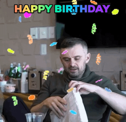 Happy Birthday Waiting GIF by GaryVee - Find & Share on GIPHY