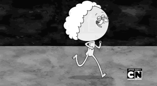 Regular Show Running GIF - Find & Share on GIPHY