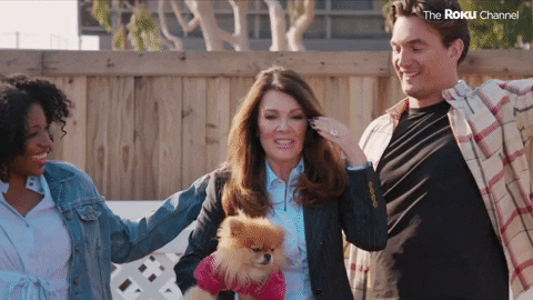 Lisa Vanderpump GIF by The Roku Channel - Find & Share on GIPHY