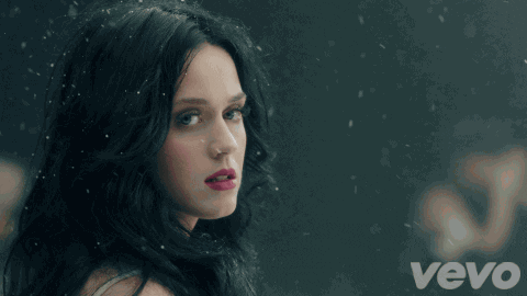 Katy Perry Snow GIF by Vevo - Find & Share on GIPHY