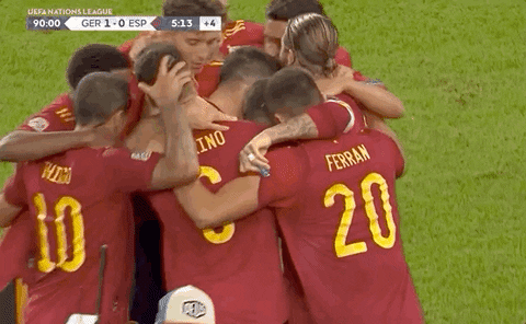 Spain National Team Football GIF by UEFA - Find & Share on GIPHY