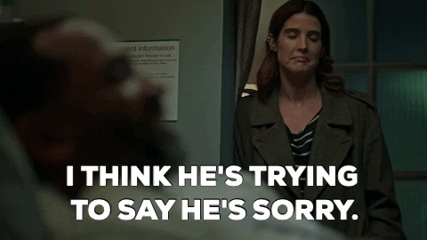 Sorry Apology GIF by ABC Network - Find & Share on GIPHY
