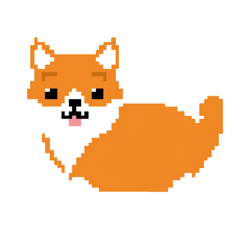 8 Bit Dog Sticker by Kapareha for iOS & Android | GIPHY