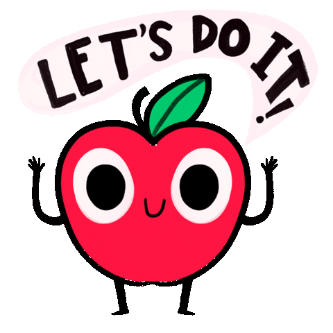 Happy Lets Go Sticker by Kei Saavedra for iOS & Android | GIPHY
