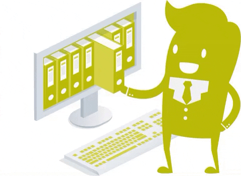 Computer Folder GIF by hspsoftware - Find & Share on GIPHY