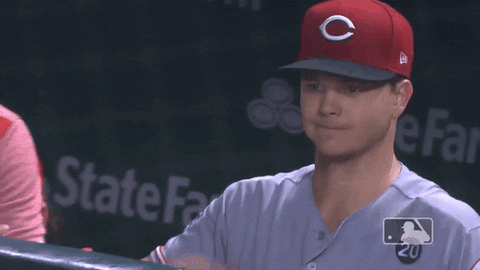 Sonny Gray Baseball GIF by Cincinnati Reds - Find & Share on GIPHY