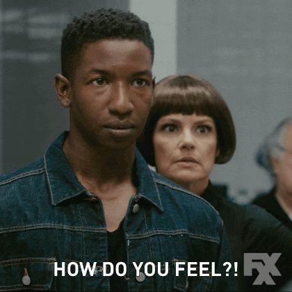 How Do You Feel Mirror GIF by Cake FX - Find & Share on GIPHY