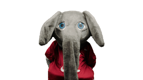 Big Al Salute Sticker by The University of Alabama for iOS & Android ...