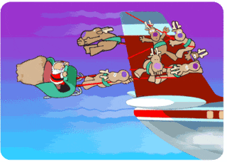 Christmas Airplane GIFs - Find & Share on GIPHY