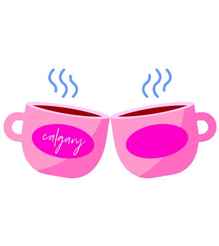 Coffee Cheers Sticker by The City of Calgary for iOS & Android | GIPHY