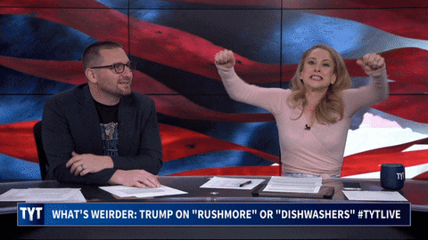 Happy Ana Kasparian GIF by The Young Turks - Find & Share on GIPHY