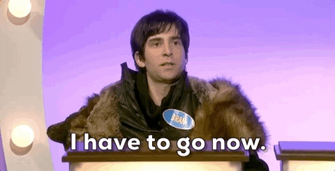 I Have To Go Now Jeopardy Snl GIF by Saturday Night Live - Find & Share ...