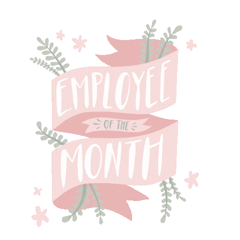 Employee Of The Month Freelance Sticker by Designmageriet for iOS ...