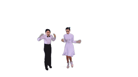 Dance Couple Sticker by TIFANIMATE for iOS & Android | GIPHY