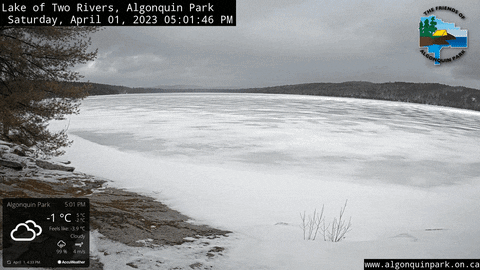 Friends of Algonquin Ice Out Time Lapse From 2021 : r/algonquinpark