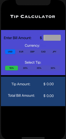 GitHub - refatmonjur/TipCalculator: iOS Tip Calculator