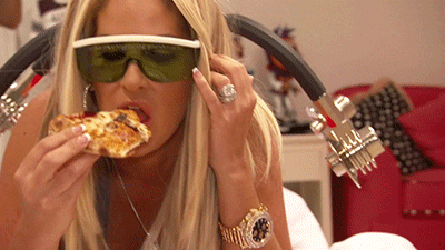 Kim Zolciak Eating Gif By RealitytvGIF - Find & Share on GIPHY