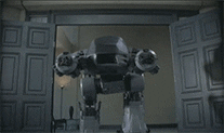 Ed 209 Robocop GIF - Find & Share on GIPHY