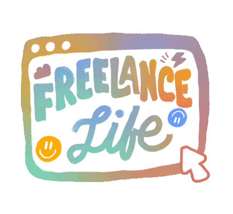 Working Part Time Sticker by eugeniaclara for iOS & Android | GIPHY