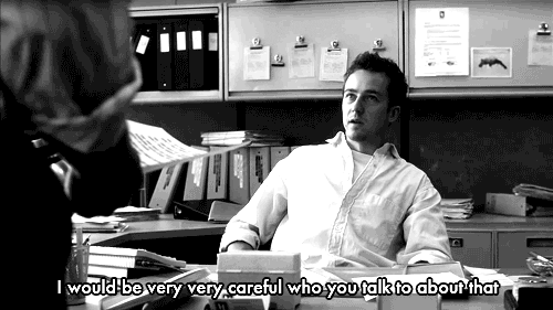 Fight Club Art GIF by hoppip - Find & Share on GIPHY