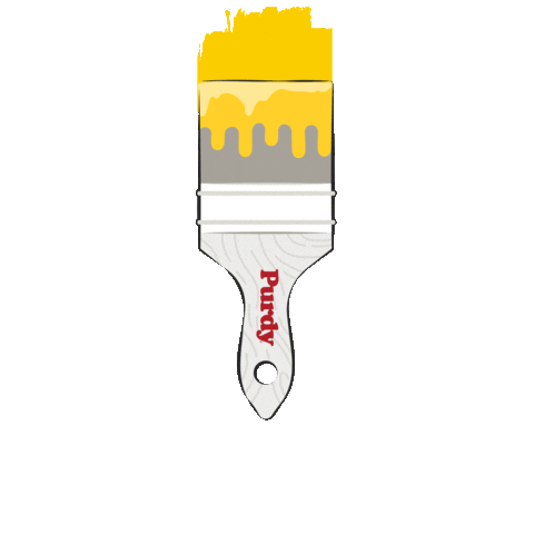 Painting Brush Sticker by Purdy Paint Tools for iOS & Android | GIPHY