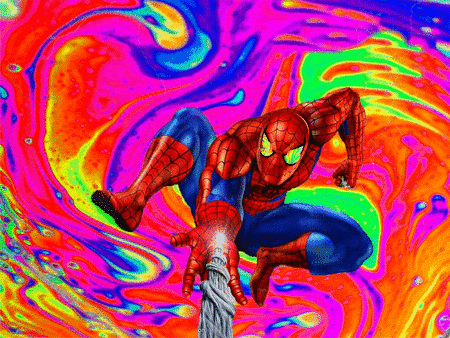 Spider Man Rainbow GIF - Find & Share on GIPHY
