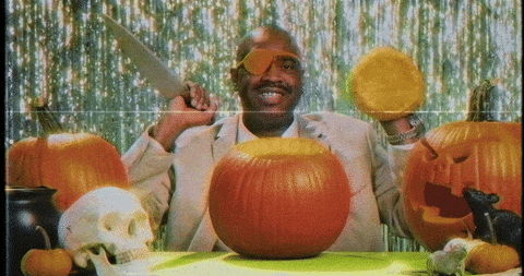 Halloween Pumpkin GIF by Slick Rick - Find & Share on GIPHY