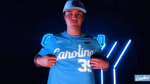 North Carolina Baseball GIF by UNC Tar Heels - Find & Share on GIPHY