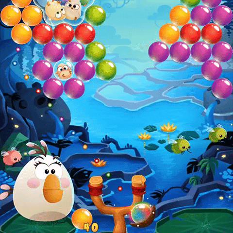 Pop Bubbles GIF by Angry Birds - Find & Share on GIPHY