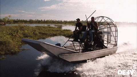 Swamp People Boat GIF by DefyTV - Find & Share on GIPHY