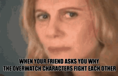 When your friend asks you why the characters fight each other : r ...