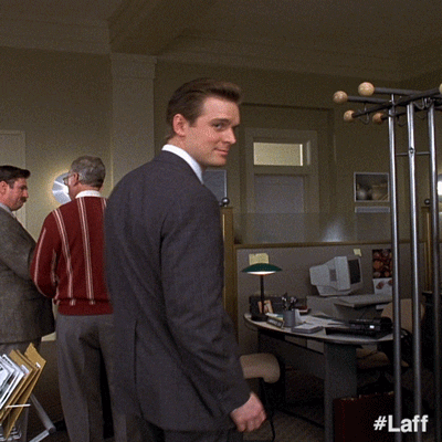 Jim Carrey Reaction GIF by Laff - Find & Share on GIPHY