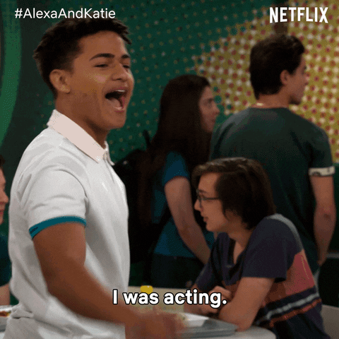 Acting Alexa And Katie GIF by NETFLIX - Find & Share on GIPHY