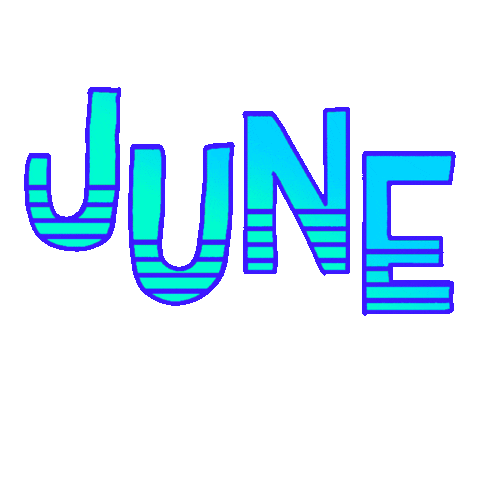 June Month Sticker by megan motown for iOS & Android | GIPHY