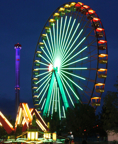 Ferris Wheel Neon GIF - Find & Share on GIPHY
