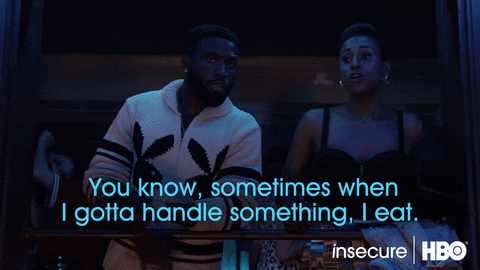 Fire Eating GIF by Insecure on HBO - Find & Share on GIPHY