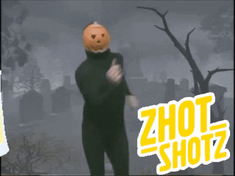 Scared Halloween GIF by Zhot Shotz - Find & Share on GIPHY