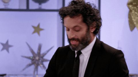 Jason Mantzoukas Thank You GIF by NailedIt - Find & Share on GIPHY