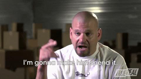 Bidding Storage Wars GIF by TrueReal - Find & Share on GIPHY
