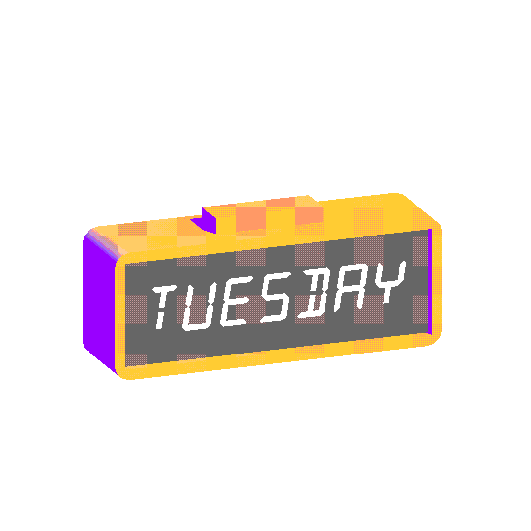 Good Morning Yawn Sticker by Hello All for iOS & Android | GIPHY