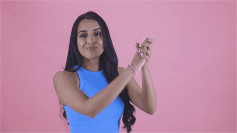 Slow Clap GIF by Monica Vaswani - Find & Share on GIPHY
